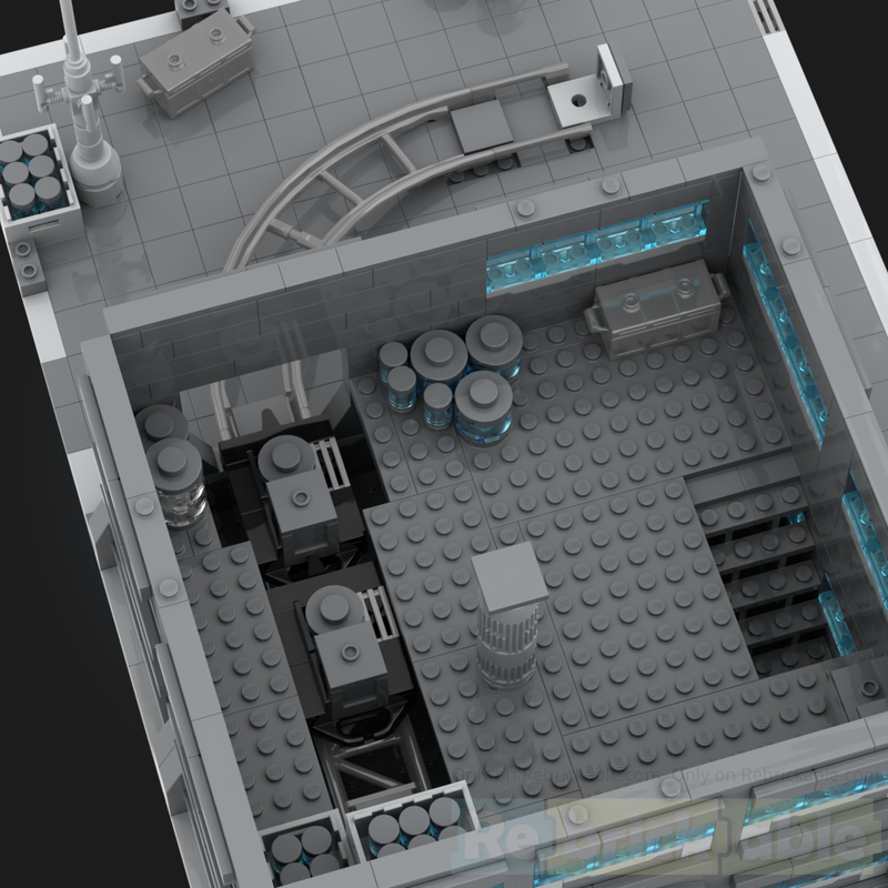 LEGO MOC Modular Coruscant Warehouse by LucSoleBricks | Rebrickable ...