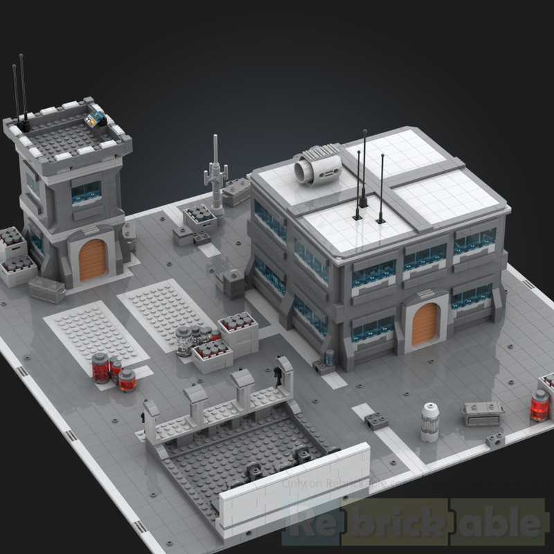 LEGO MOC-192211 Modular Coruscant training grounds by LucSoleBricks ...