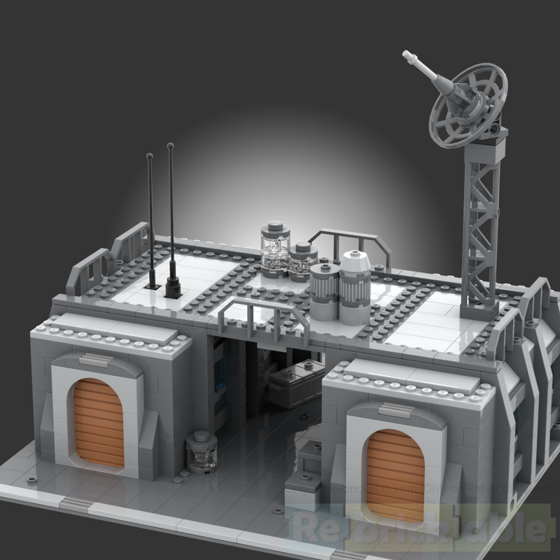 LEGO MOC Modular Coruscant barracks by LucSoleBricks | Rebrickable ...