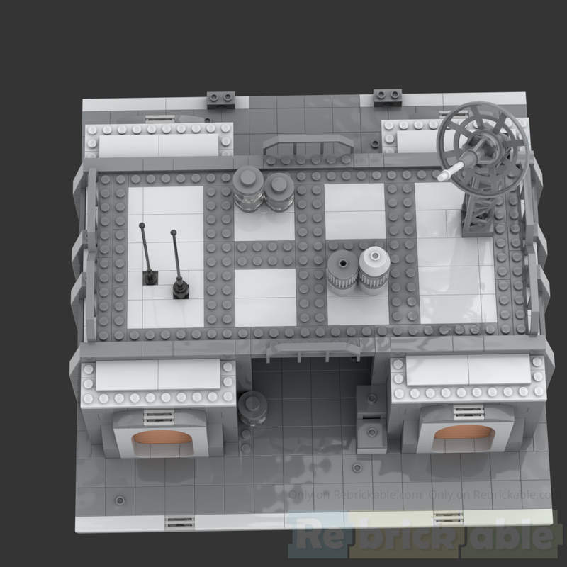 LEGO MOC Modular Coruscant barracks by LucSoleBricks | Rebrickable ...