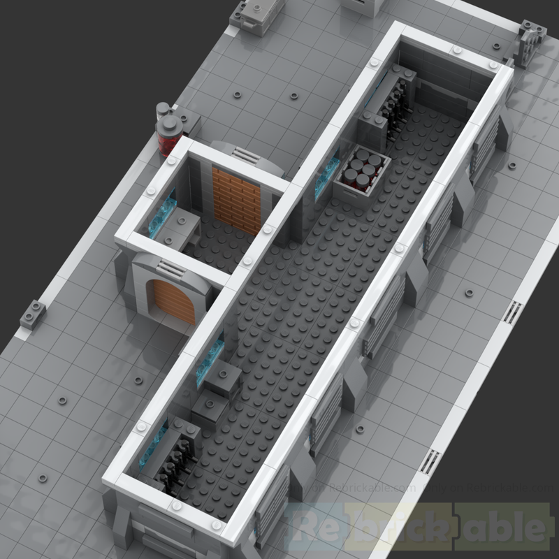 LEGO MOC Modular Coruscant defense bunker by LucSoleBricks ...