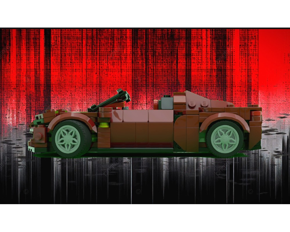 LEGO MOC Ferrari 296 GTS by Thecarmoccer | Rebrickable - Build with LEGO