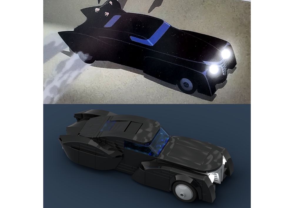 Lego Moc Batmobile 2024 Caped Crusader Series By Mfan8