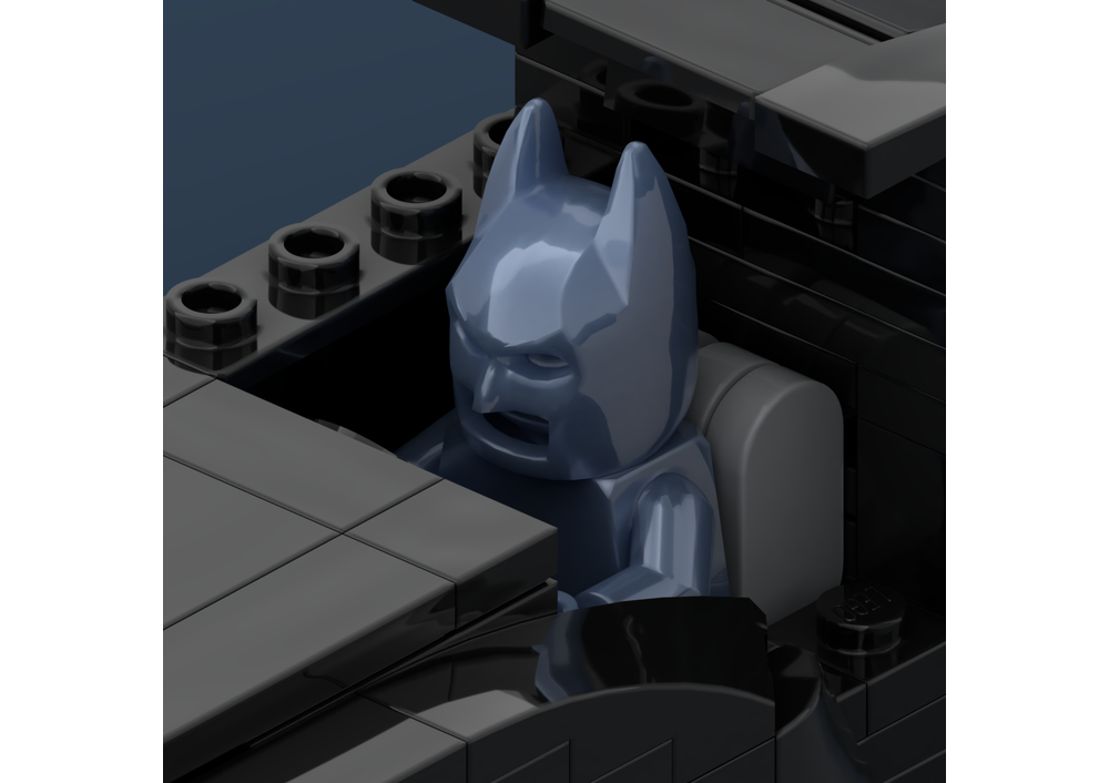 Lego Moc Batmobile 2024 Caped Crusader Series By Mfan8