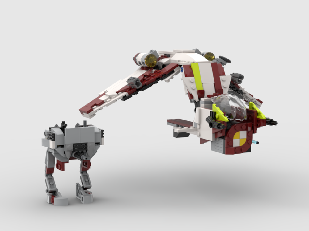 LEGO MOC-192225 Light Dropship and AT-RRT by flowly | Rebrickable ...