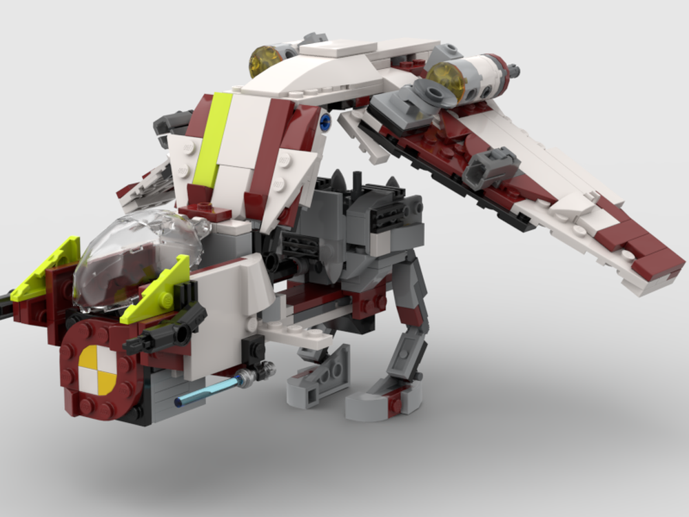 LEGO MOC Light Dropship and AT-RRT by flowly | Rebrickable - Build with ...