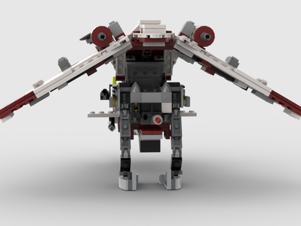 LEGO MOC Light Dropship and AT-RRT by flowly | Rebrickable - Build with ...