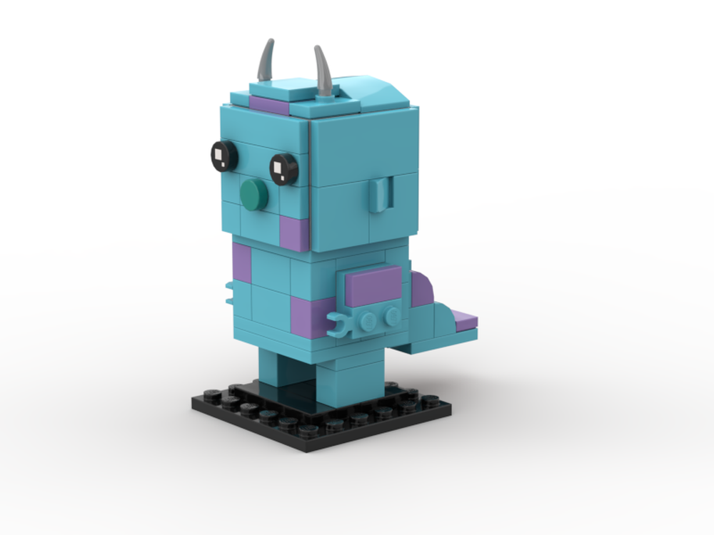 LEGO MOC BOO Monster by Brickbuilder26 | Rebrickable - Build with LEGO