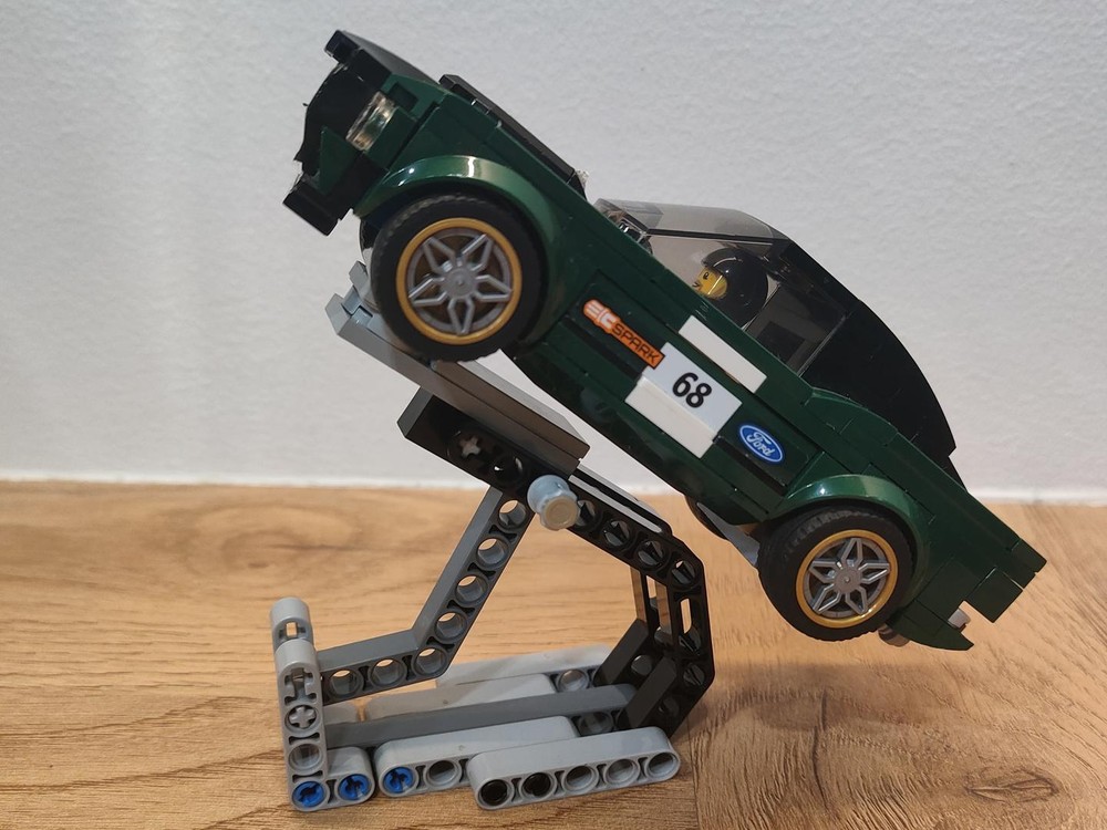 LEGO MOC Adjustable Speed Champions Display Stand by ponczkowyy ...