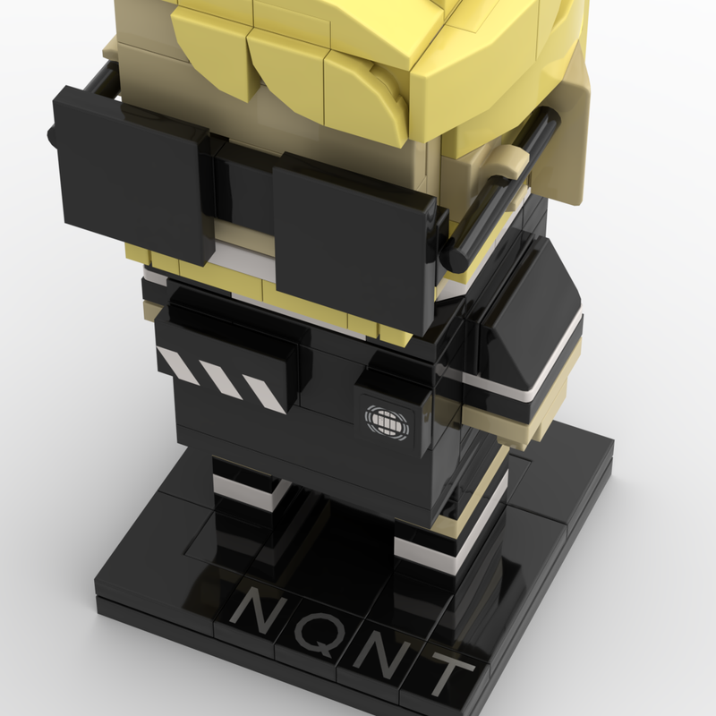 LEGO MOC Vald - French rapper - From "Footballeur" vidéo clip by NWQZ ...