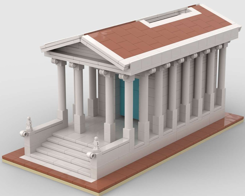 LEGO MOC Fantasy Temple by Tarant57 | Rebrickable - Build with LEGO