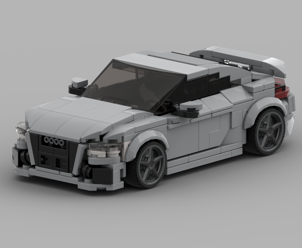 LEGO MOC Audi TTRS 8J by BrickworksRC | Rebrickable - Build with LEGO