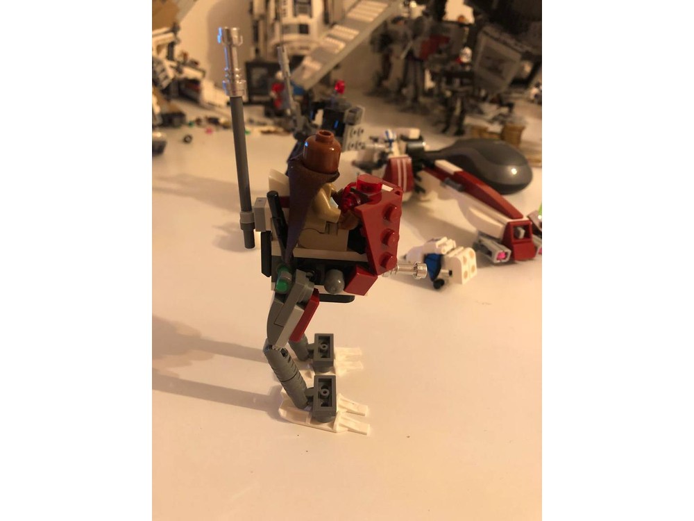 Lego Moc At Rt And Modeficated Barc Speeder By Flowly Rebrickable