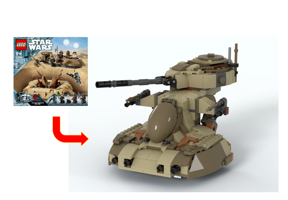 LEGO MOC 75396 AAT - Alternate Build by Will_Crafting | Rebrickable ...