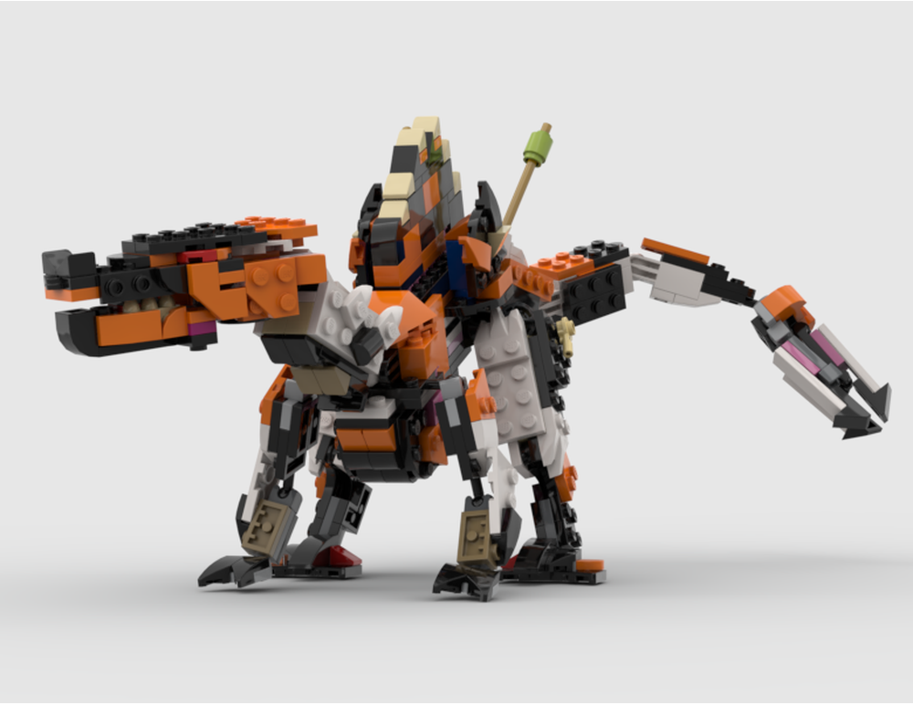 LEGO MOC 31129 slaughterspine (horizon forbiden west) by Ddommark ...