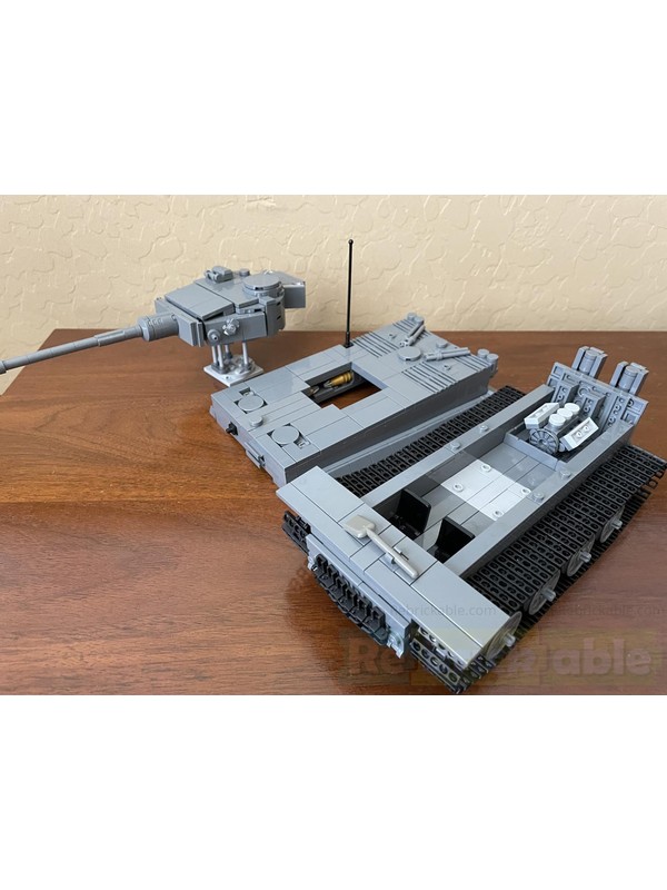LEGO MOC Panzer VI Tiger by LKBuilds | Rebrickable - Build with LEGO