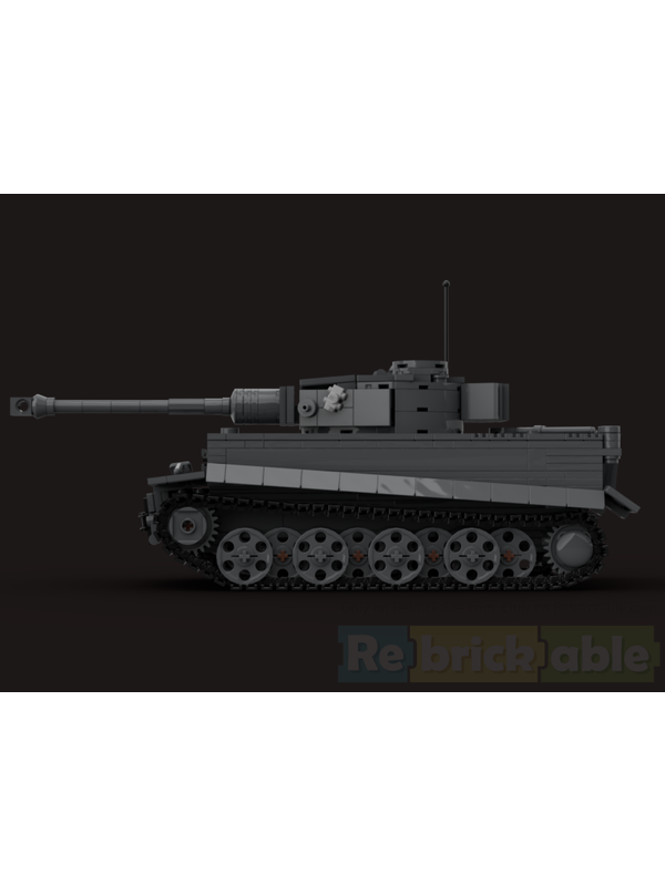 LEGO MOC Panzer VI Tiger by LKBuilds | Rebrickable - Build with LEGO