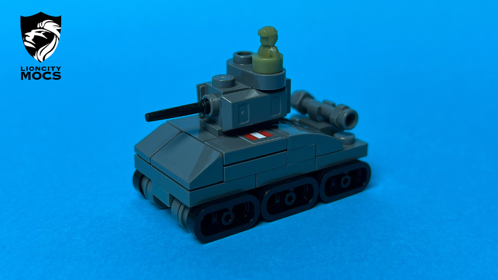 LEGO MOC Matilda II Tank Tutorial (1:120) by Lioncity Mocs ...