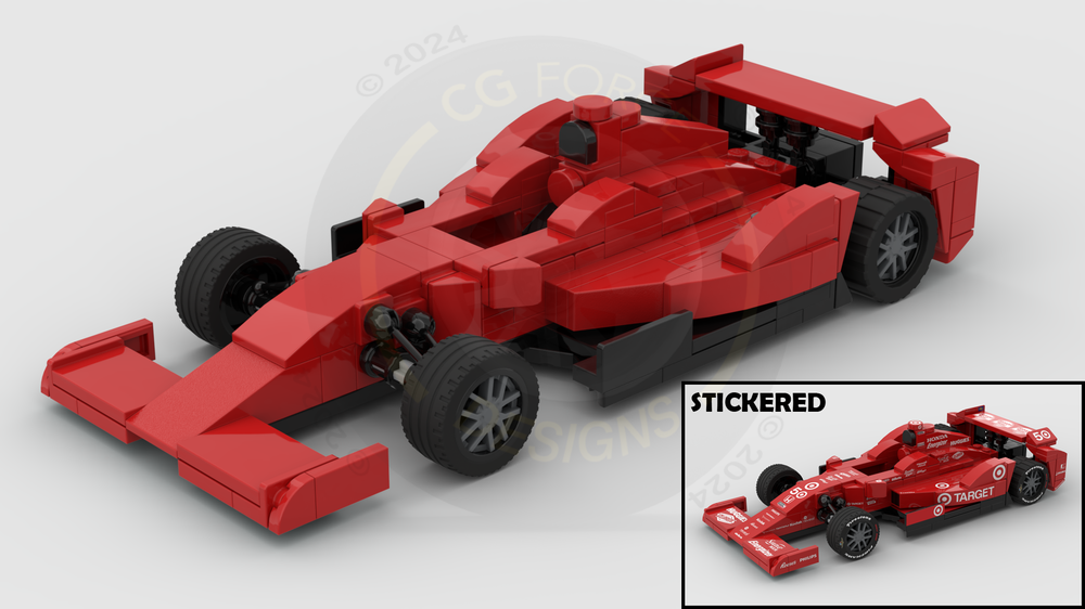 LEGO MOC Indycar 2012 CGR Franchitti Oval by CGForceDesigns ...