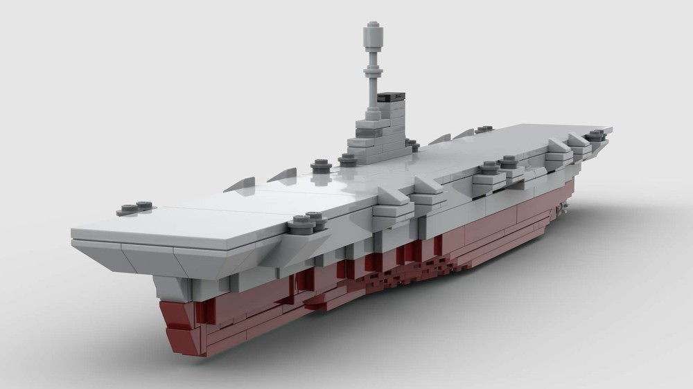 LEGO MOC HMS Ark Royal by RMC1138 | Rebrickable - Build with LEGO