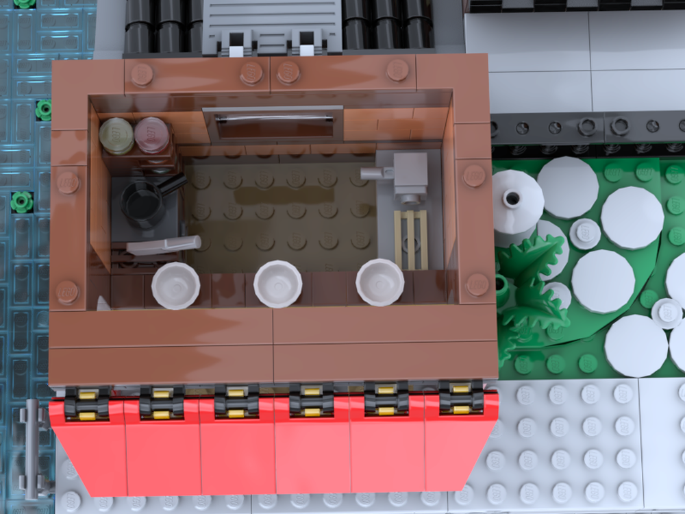 Lego Moc Ninjago City Inner Corner By Ct 2007 Rebrickable Build