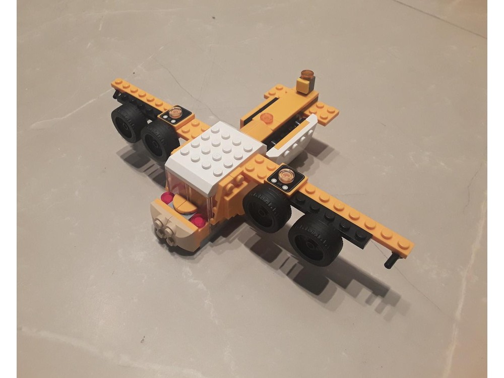 Lego Moc 40650 Cargo Plane By Legoori Rebrickable Build With Lego