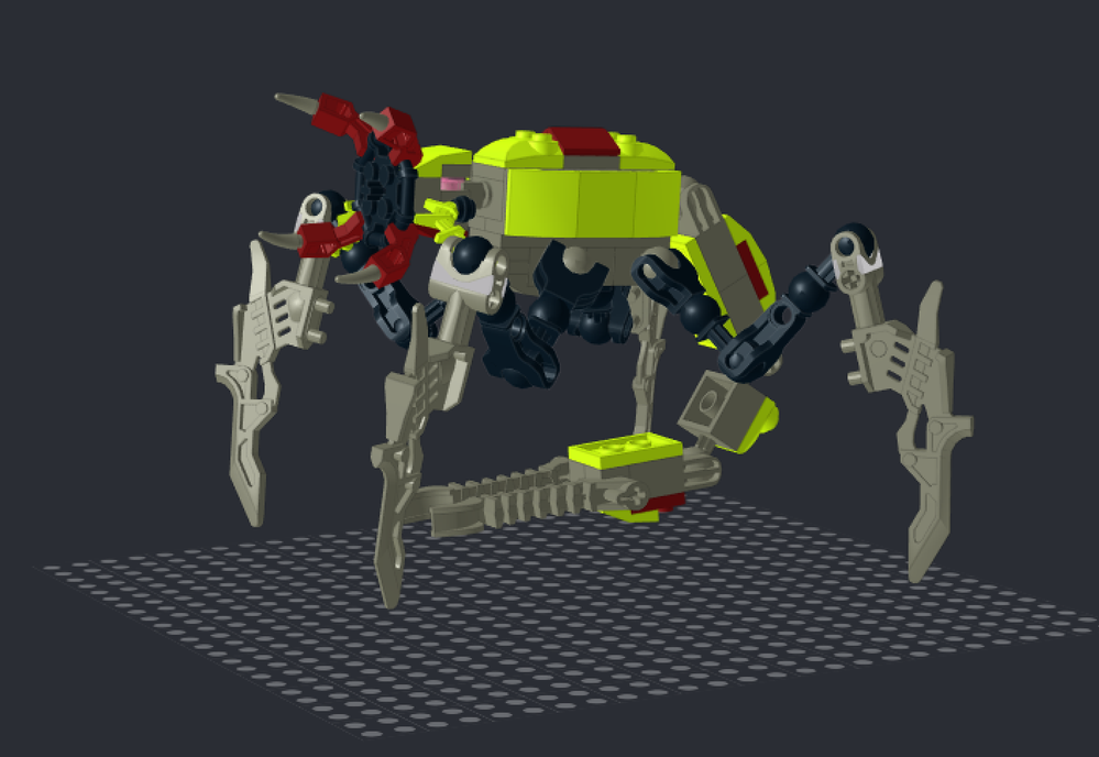 LEGO MOC Xeno Insect - Artillery Bug by Luke_Z31 | Rebrickable - Build ...