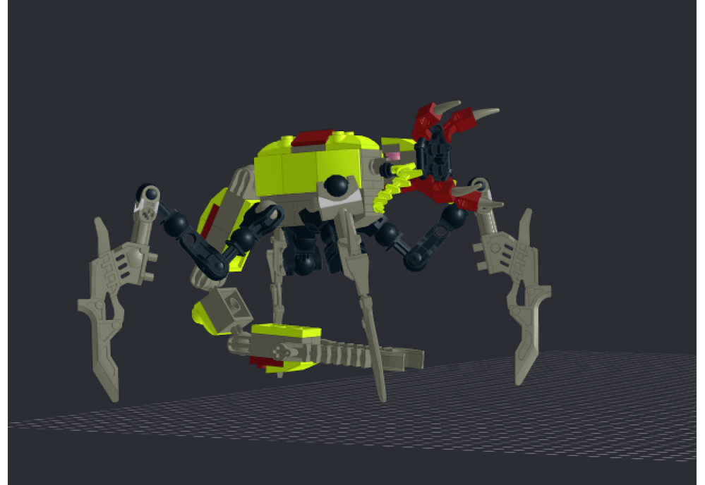 LEGO MOC Xeno Insect - Artillery Bug by Luke_Z31 | Rebrickable - Build ...