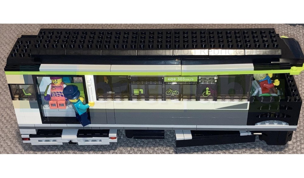 LEGO MOC 60337 Alternate Build - San Francisco Style Cable Car Tram ...