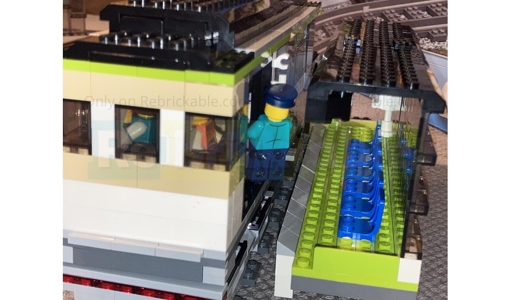 LEGO MOC-192295 60337 Alternate Build - San Francisco Style Cable Car ...
