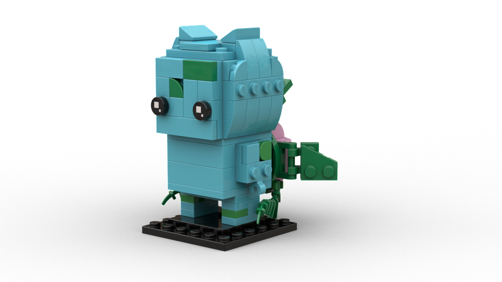 LEGO MOC Ivysaur by CavemanSindahlMan | Rebrickable - Build with LEGO