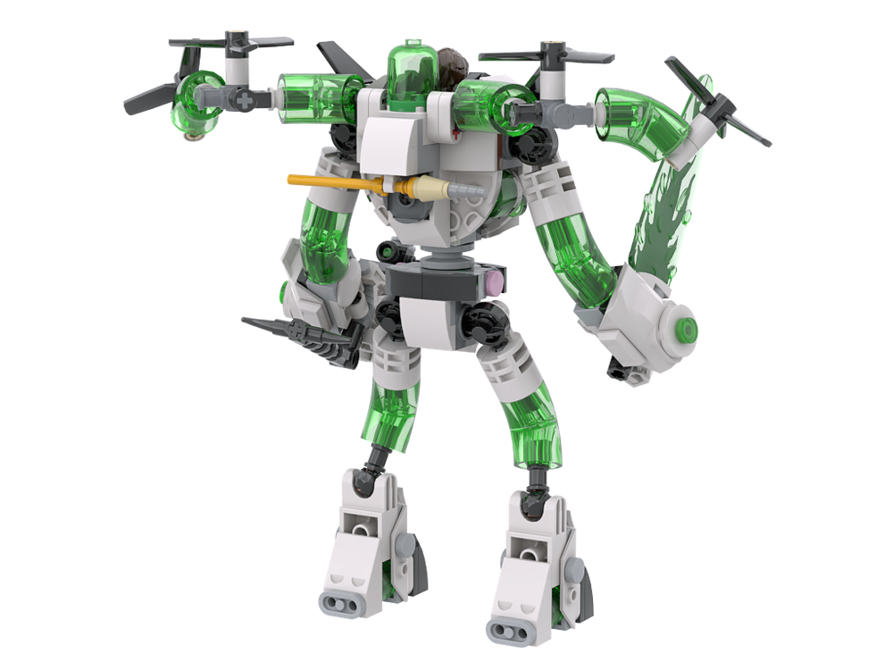 LEGO MOC Mateo & Z-Blob Airborne Mech - (71471-1 & 71454-1) by Mech ...