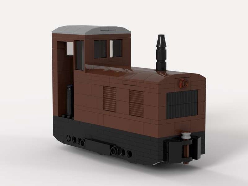 LEGO MOC Narrow Gauge Field Railway Locomotive by Schmalspurbastler | Rebrickable - Build with LEGO