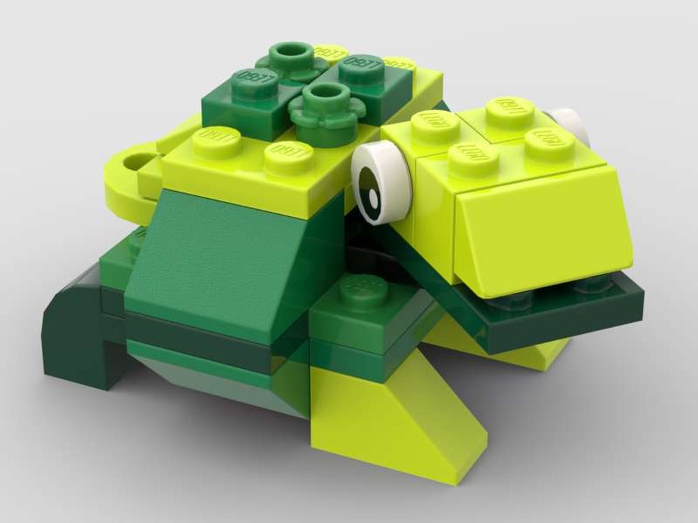 LEGO MOC Turtle by Nobbert | Rebrickable - Build with LEGO