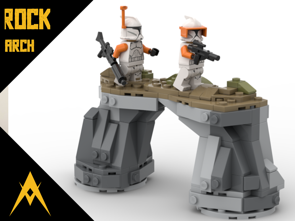 LEGO MOC-192320 Rock Arch // MOC by Alolex1 | Rebrickable - Build with LEGO