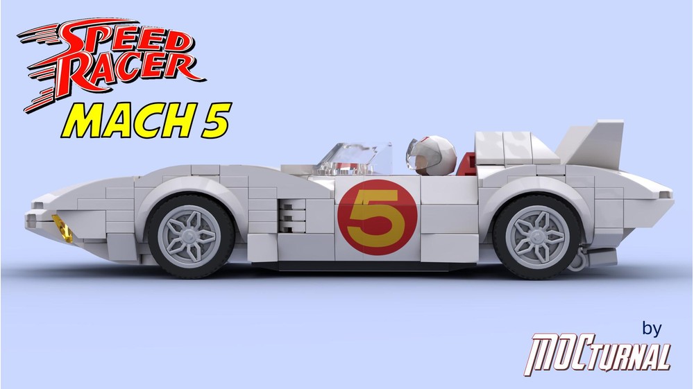 LEGO MOC MOCturnal Speed Racer MACH 5 by MOCturnal | Rebrickable ...