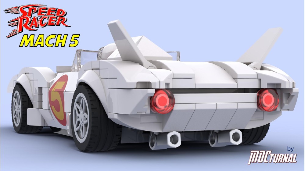 LEGO MOC MOCturnal Speed Racer MACH 5 by MOCturnal | Rebrickable ...