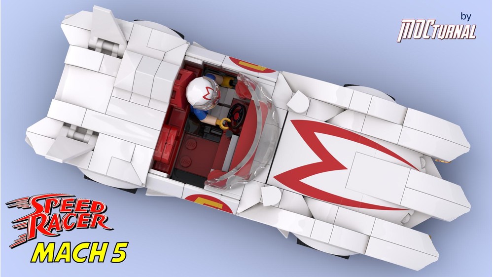LEGO MOC MOCturnal Speed Racer MACH 5 by MOCturnal | Rebrickable ...