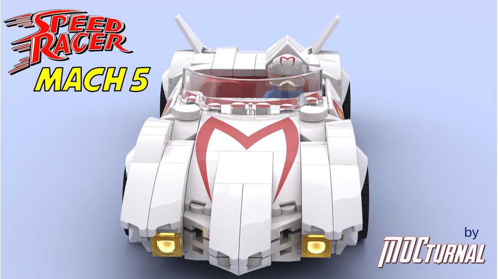 LEGO MOC MOCturnal Speed Racer MACH 5 by MOCturnal | Rebrickable ...