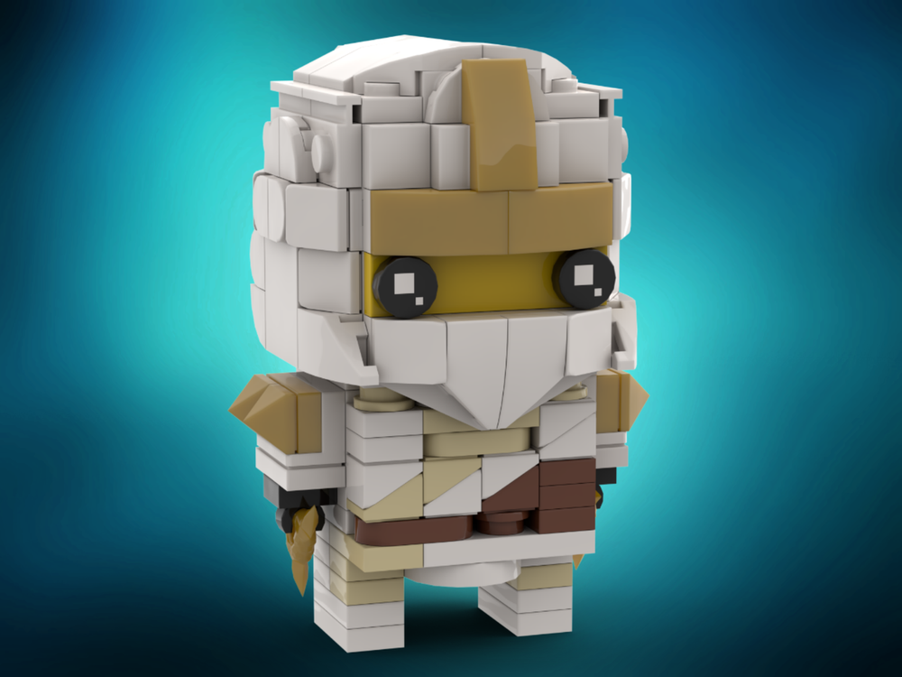 LEGO MOC Zane ZX Brickheadz by Ant0noo | Rebrickable - Build with LEGO