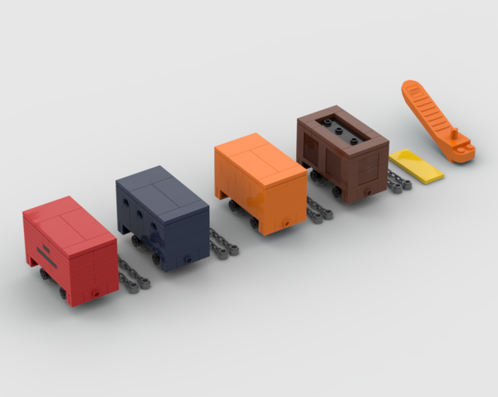LEGO MOC Mini Train (Extra Rolling Stock) by TerminatorFan1984 ...