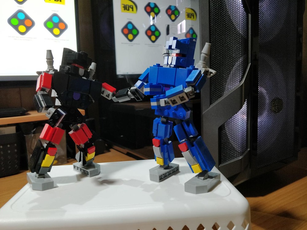 LEGO MOC MOC - Decepticons Frenzy and Rumble by Neelon | Rebrickable ...