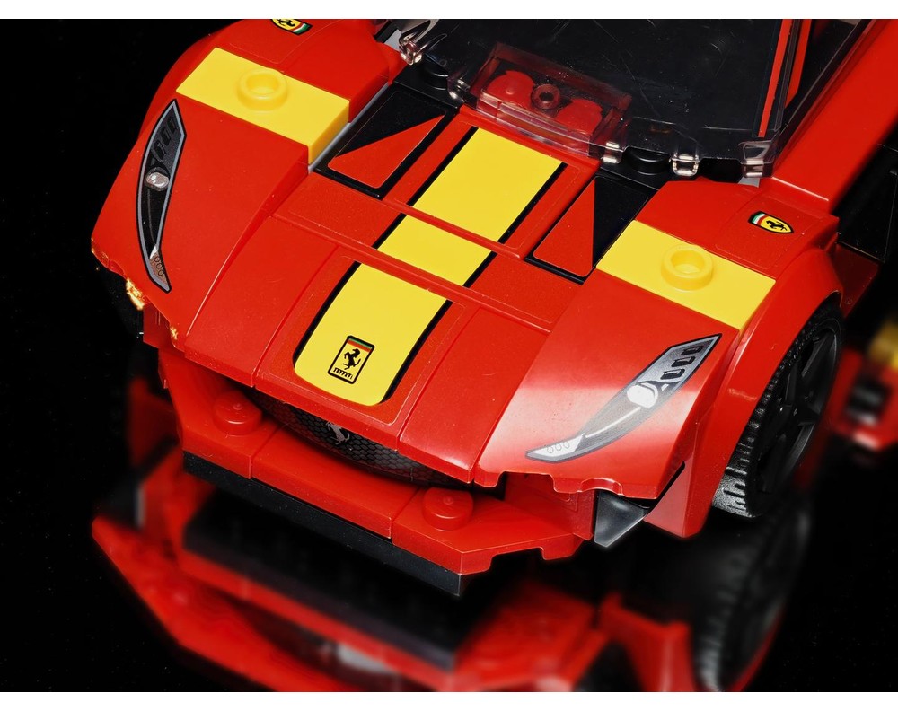 LEGO MOC Red Fire Racer by Dubby | Rebrickable - Build with LEGO