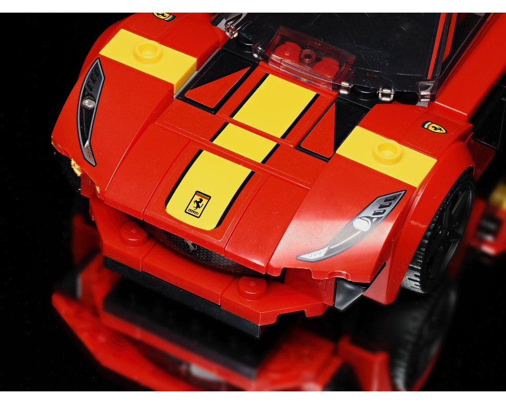LEGO MOC Red Fire Racer by Dubby | Rebrickable - Build with LEGO