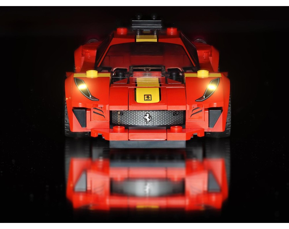LEGO MOC Red Fire Racer by Dubby | Rebrickable - Build with LEGO
