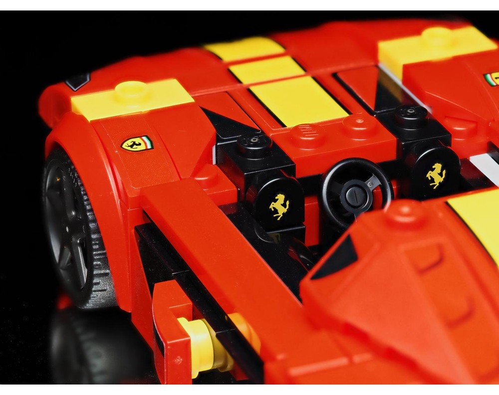 LEGO MOC Red Fire Racer by Dubby | Rebrickable - Build with LEGO