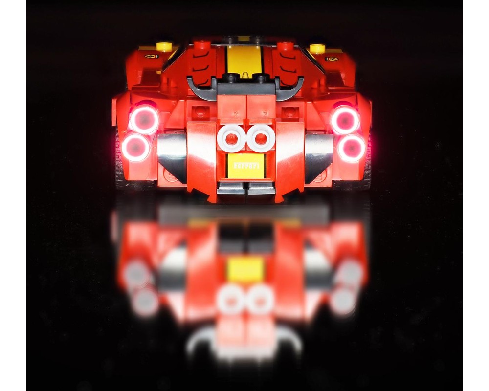 LEGO MOC Red Fire Racer by Dubby | Rebrickable - Build with LEGO