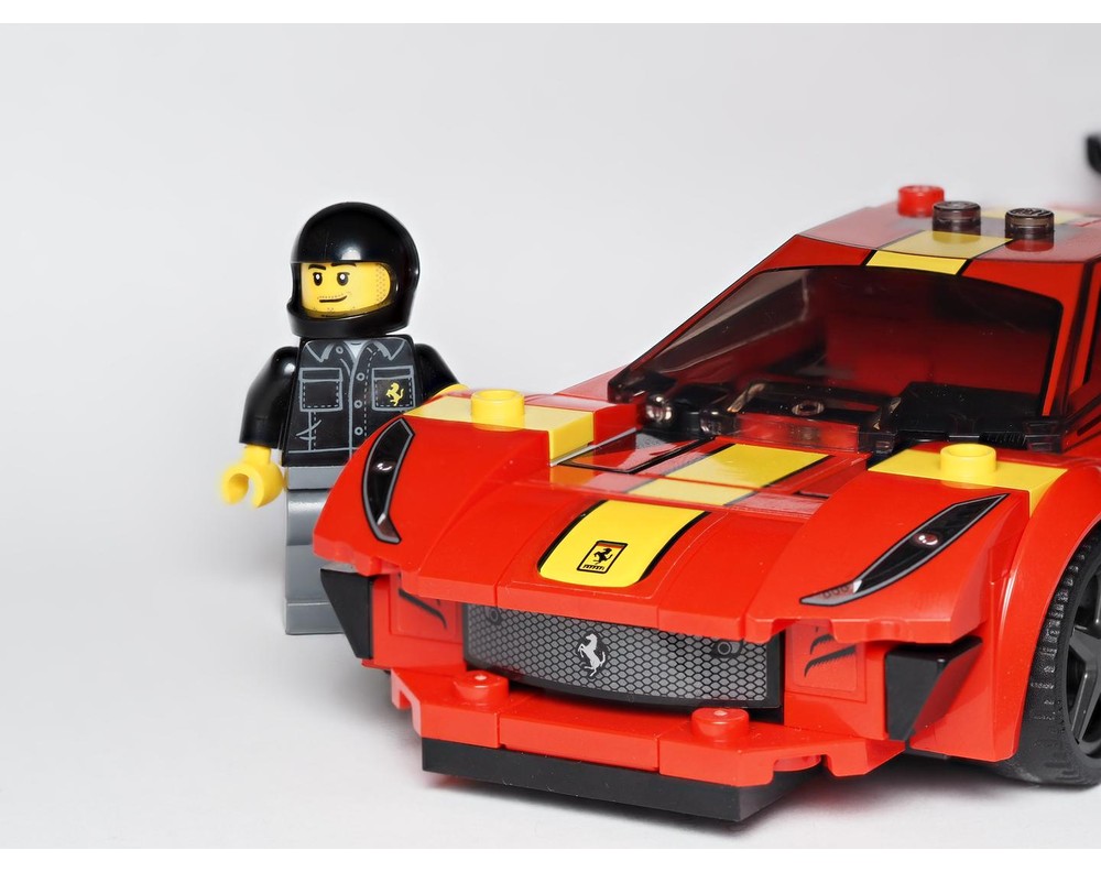 LEGO MOC Red Fire Racer by Dubby | Rebrickable - Build with LEGO