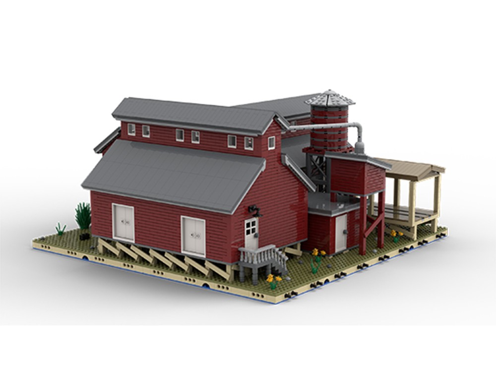 LEGO MOC Sawmill Series: Planing Shed 7 by jepaz | Rebrickable - Build ...