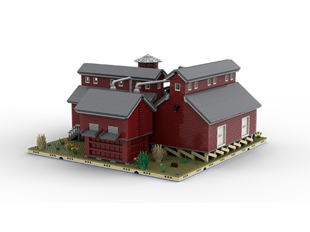LEGO MOC Sawmill Series: Planing Shed 7 by jepaz | Rebrickable - Build ...